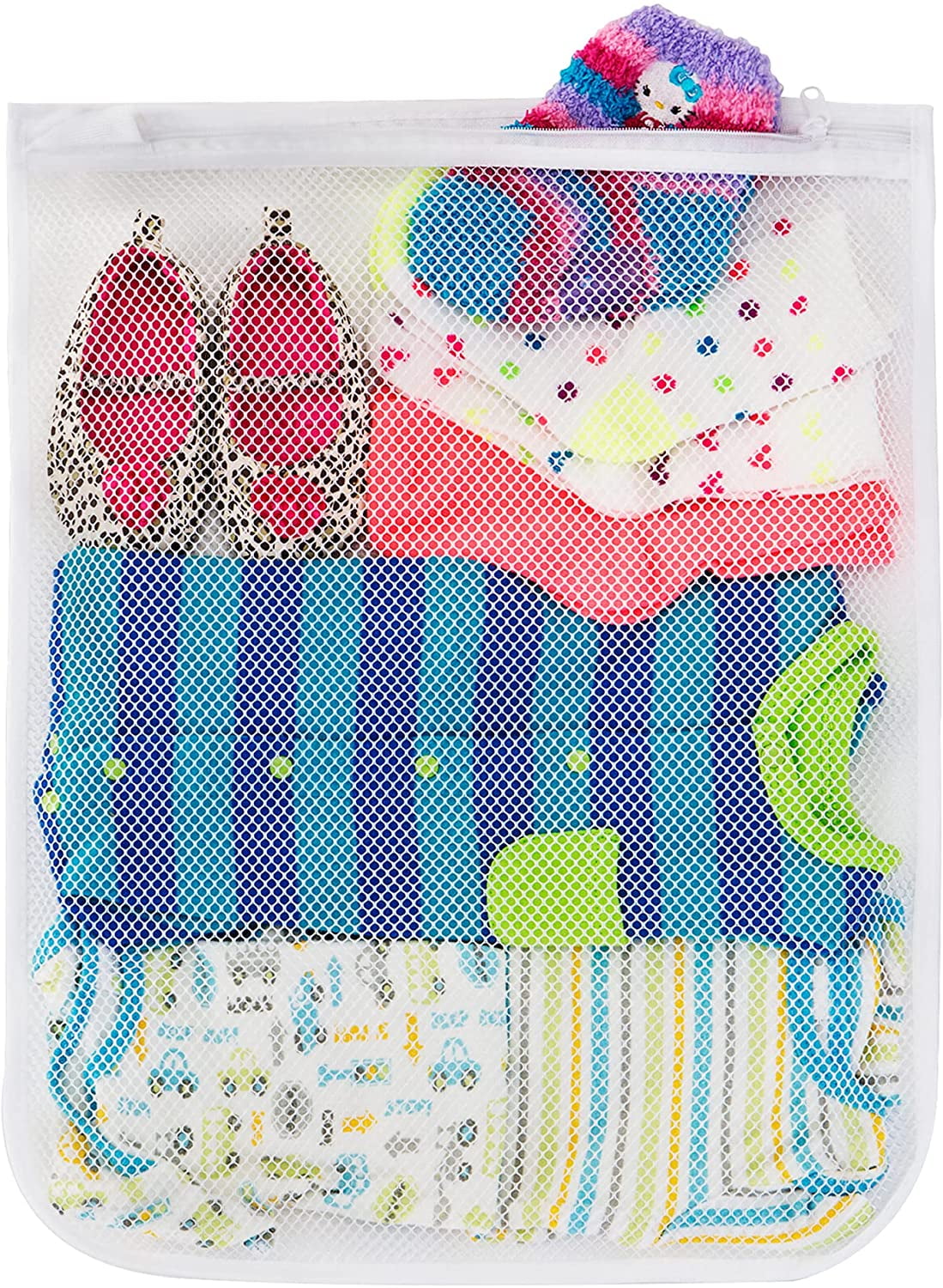 Smart Design Wash Bag with Safety Zipper - Washing Machine Safe - Fine ...