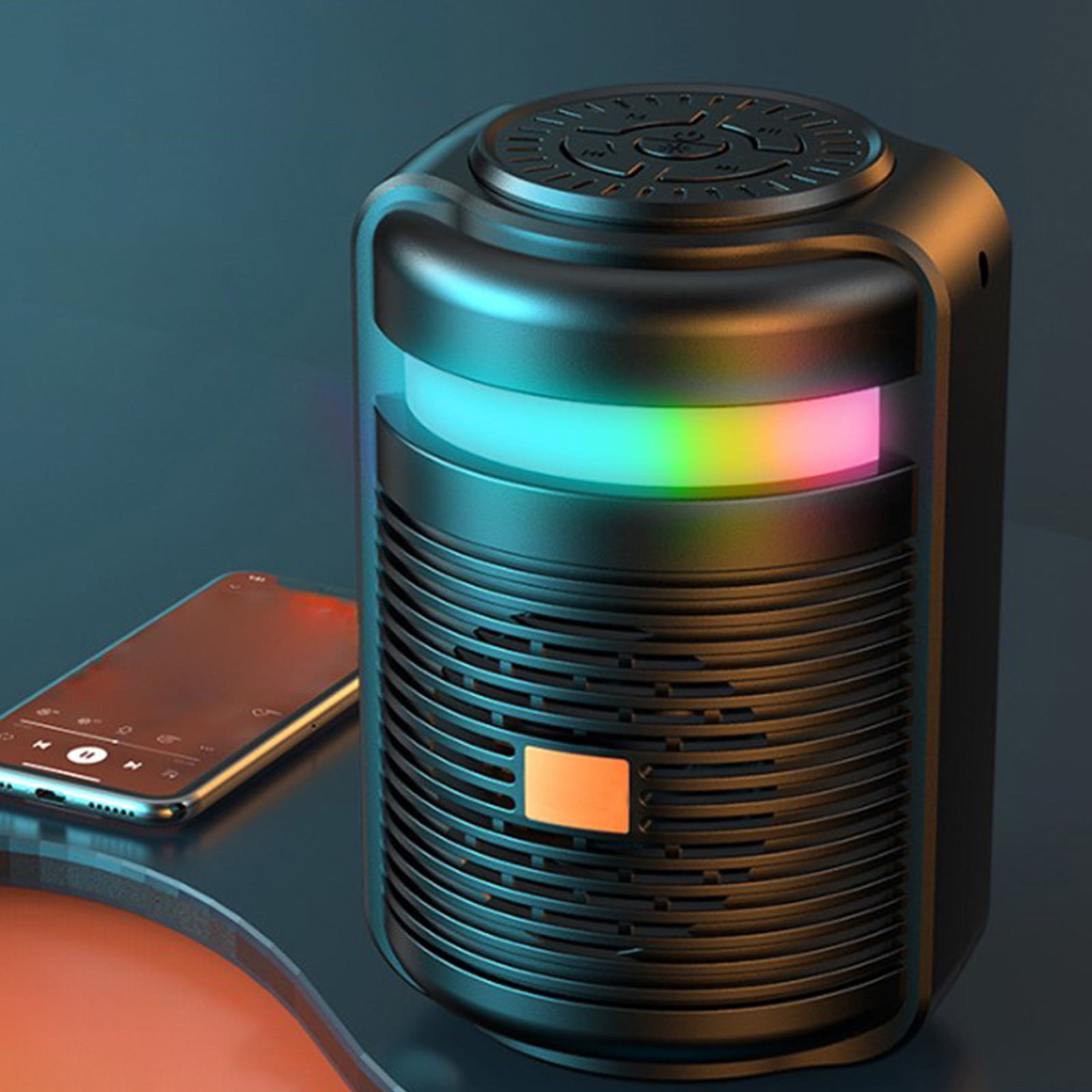 Smart Desktop Small Audio Home Mini Bluetooth Speaker,Long Battery Life ...