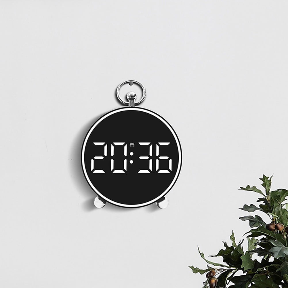 Smart Digital Alarm Clock with Time,Date & Temperature Display,Voice ...