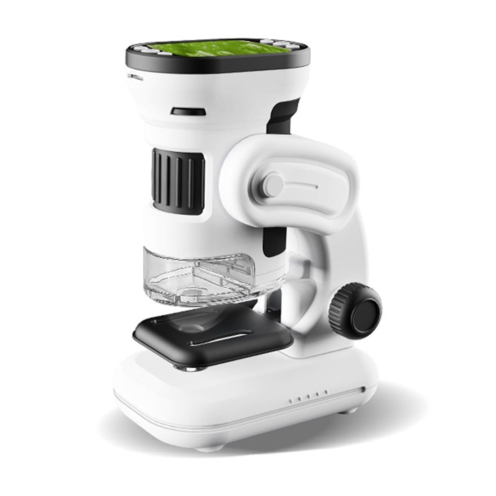 Smart Digital Electronic Microscope with Screen, HD for Cell & Mite ...