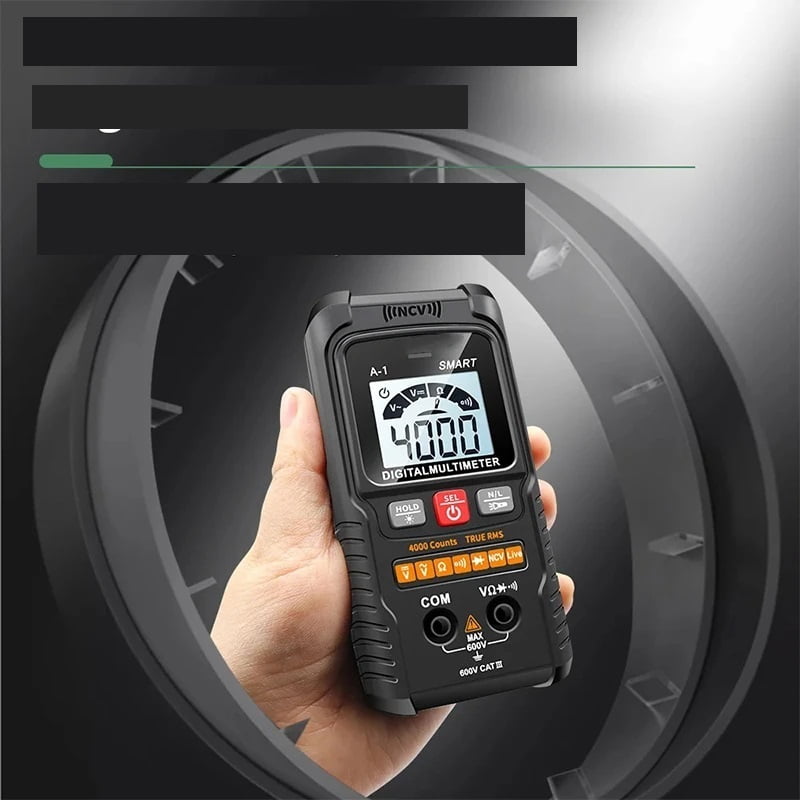 Smart Digital Multimeter 4000 Counts Professional Multimeter Non ...