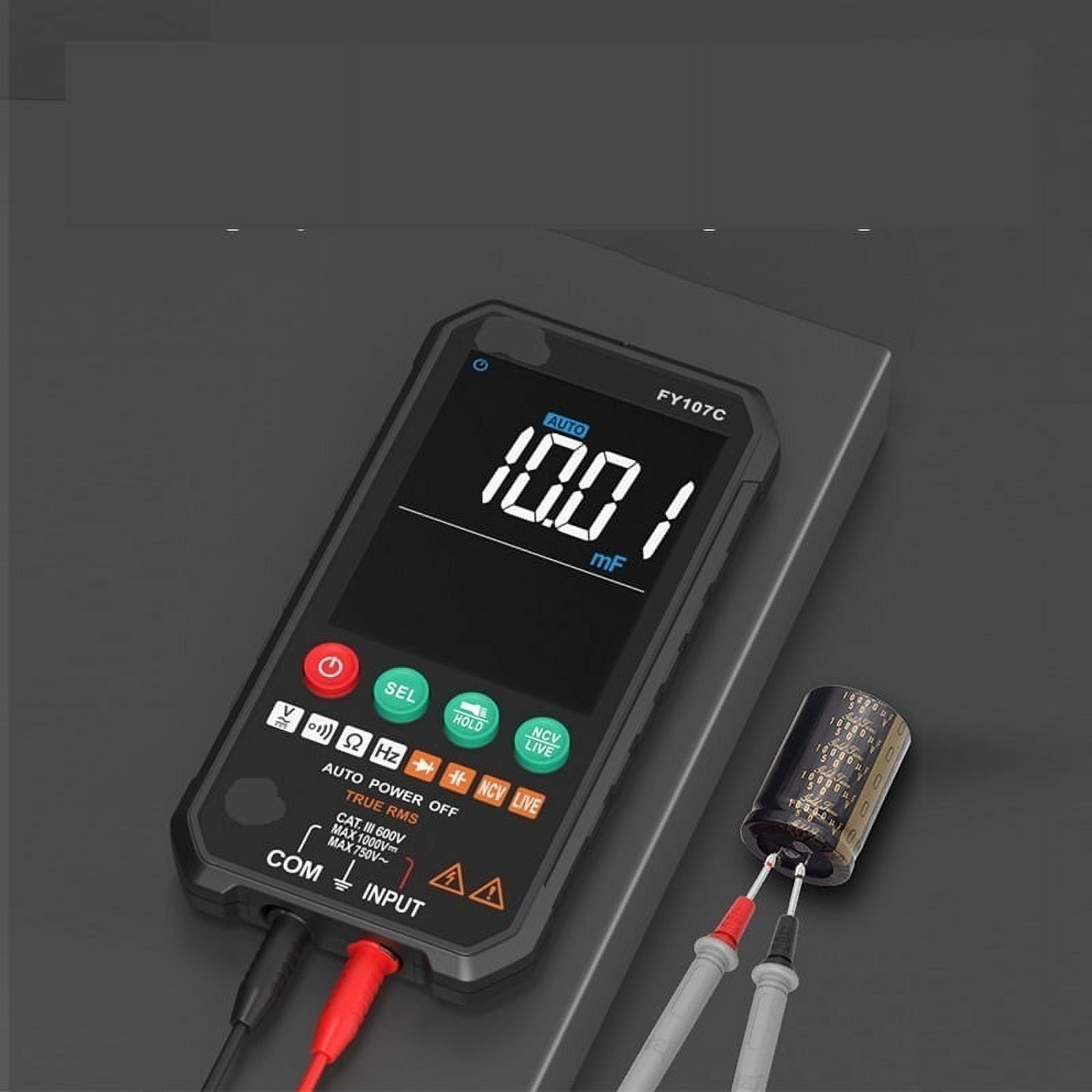 Smart Digital Multimeters Professional Color Screen DC NCV Auto Range ...