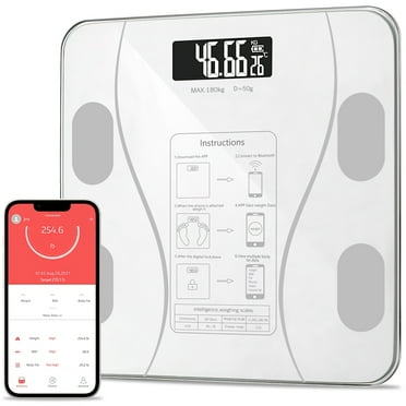 Digital Human Scale for Body Weight, Smart Digital Bathroom Weighing ...