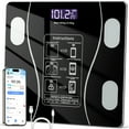 YUANYE Smart Digital Scale for Body Weight, Fat & Health Tracking ...
