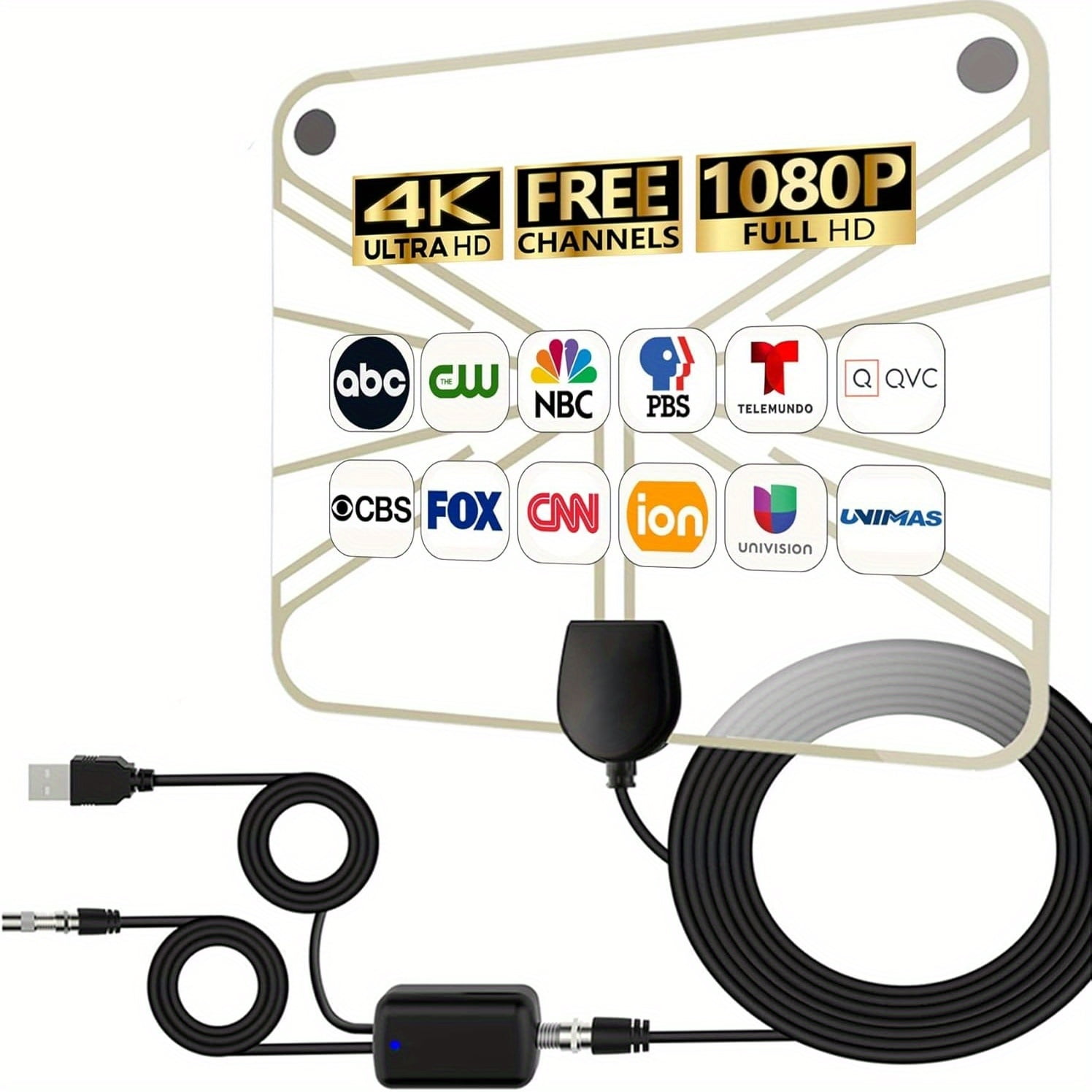 Smart Digital TV Antenna 2025 - HDTV Antenna With Super Strong Magnetic ...