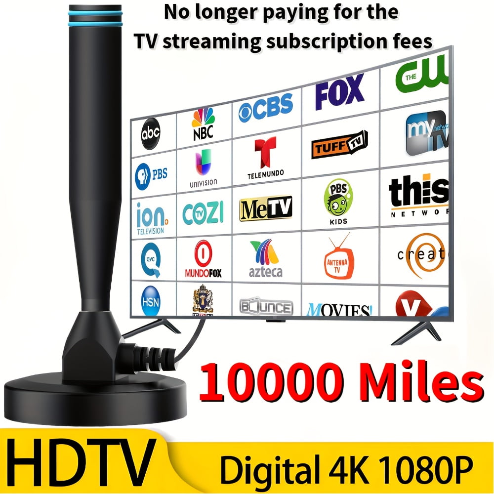 Smart Digital TV Antenna 2025 - HDTV Antenna With Super Strong Magnetic ...