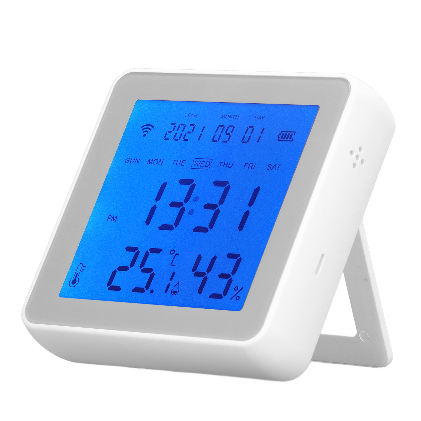 Smart Digital Temperature Humidity Monitor with Voice Control ...