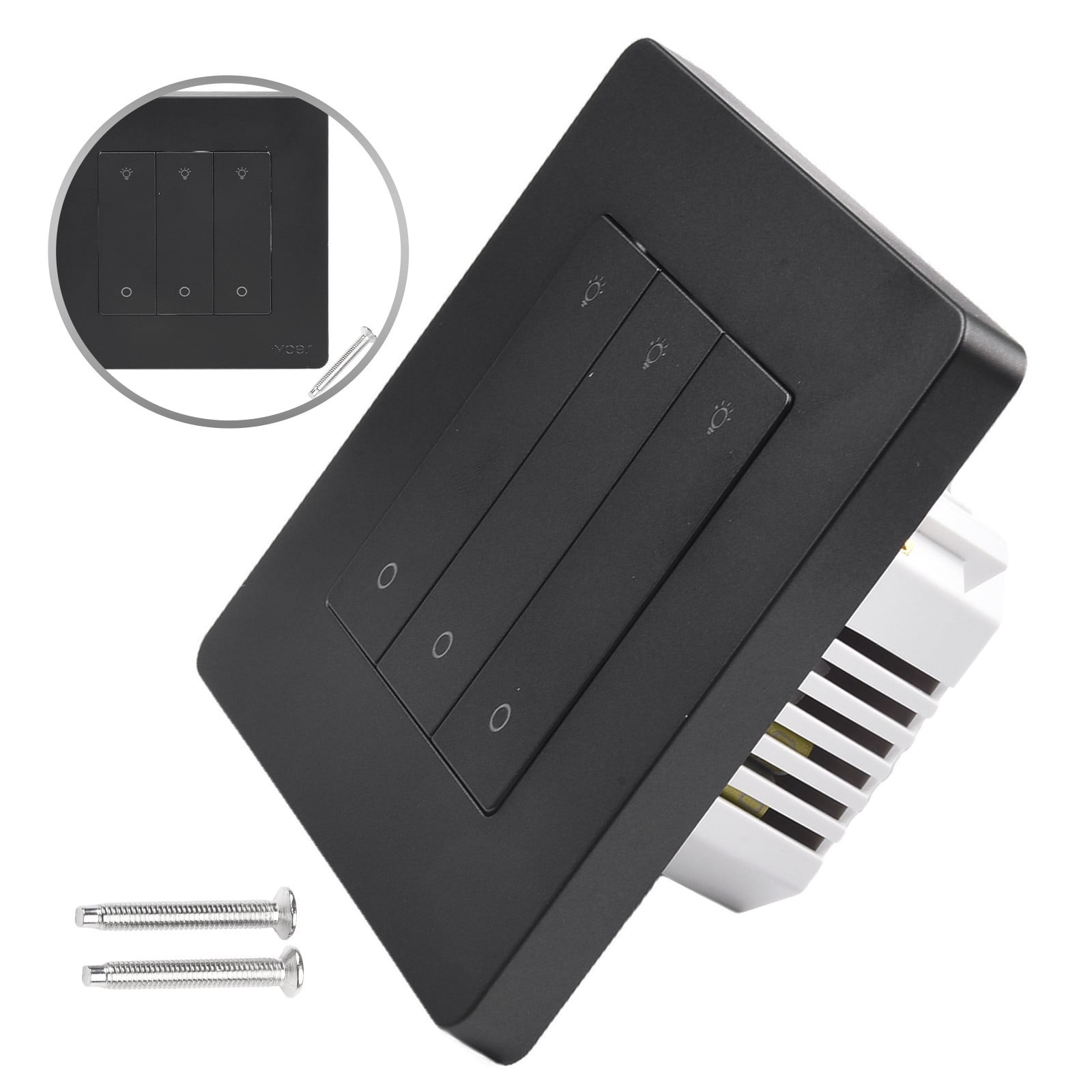 Smart Dimmer Switch For ZigBee Light Dimming APP Dimmable - Walmart.com