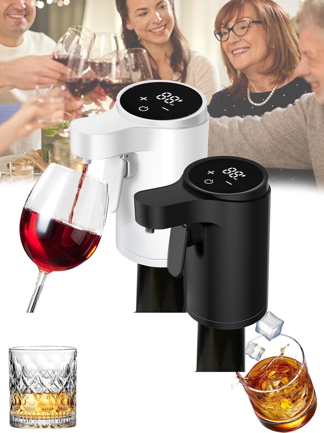 Smart Dispenser - Liquor Dispenser, Built-In Aeration Technology to ...