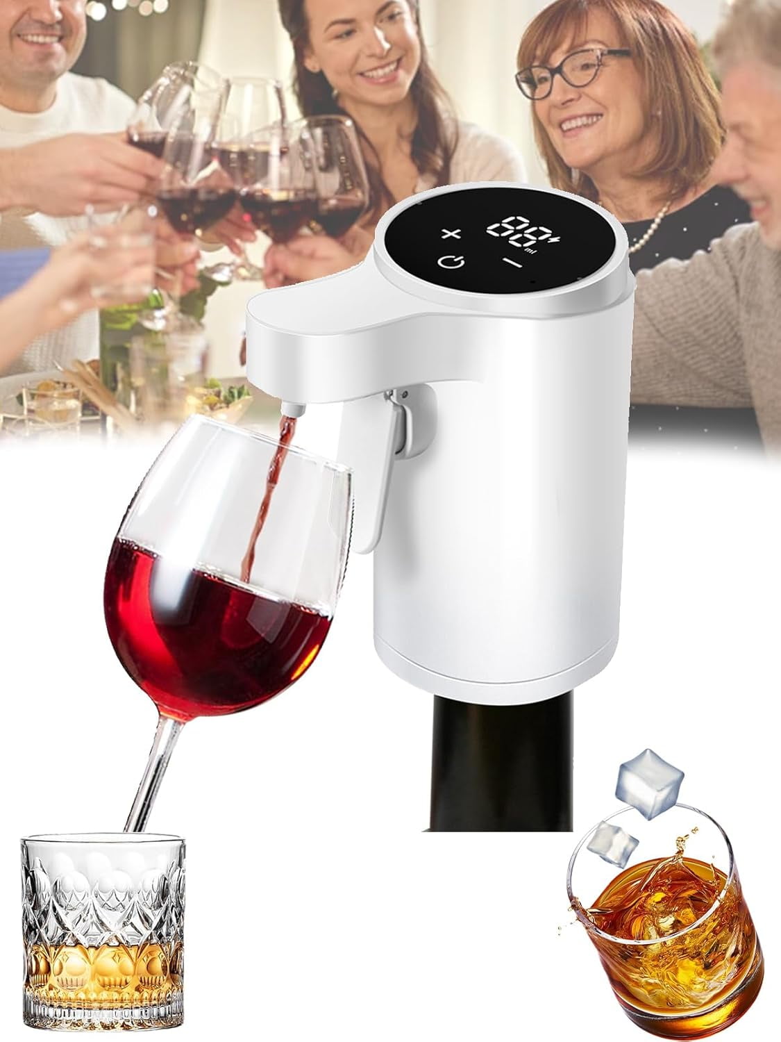 Smart Dispenser - Liquor Dispenser, Built-In Aeration Technology to ...
