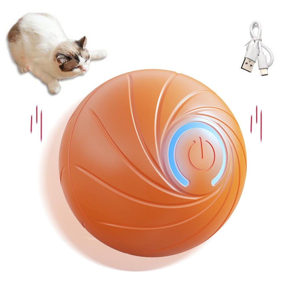 Smart Dog Puppy Bouncing Toy Ball Electronic Interactive Pet Toy Moving ...