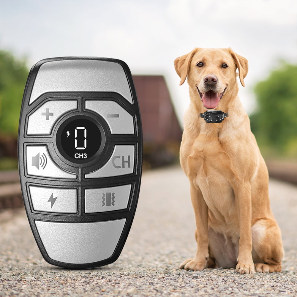 Smart Dog Shock Collar with Remote Dog Training Collar with 3 Training ...