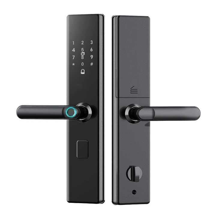 Smart Door Lock 5Way Unlocking Fingerprint Pincode RFID Access Card ...