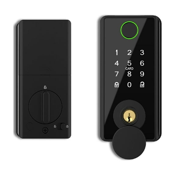 Smart Door Lock Electronic Door Lock Fingerprint Remote Unlocking ...