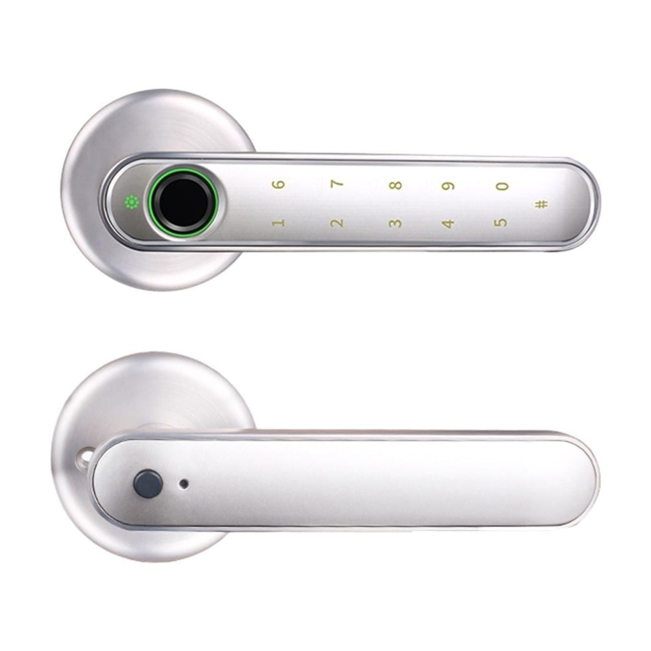 Smart Door Lock Fingerprint Lock Tuya App Password Biometric ...