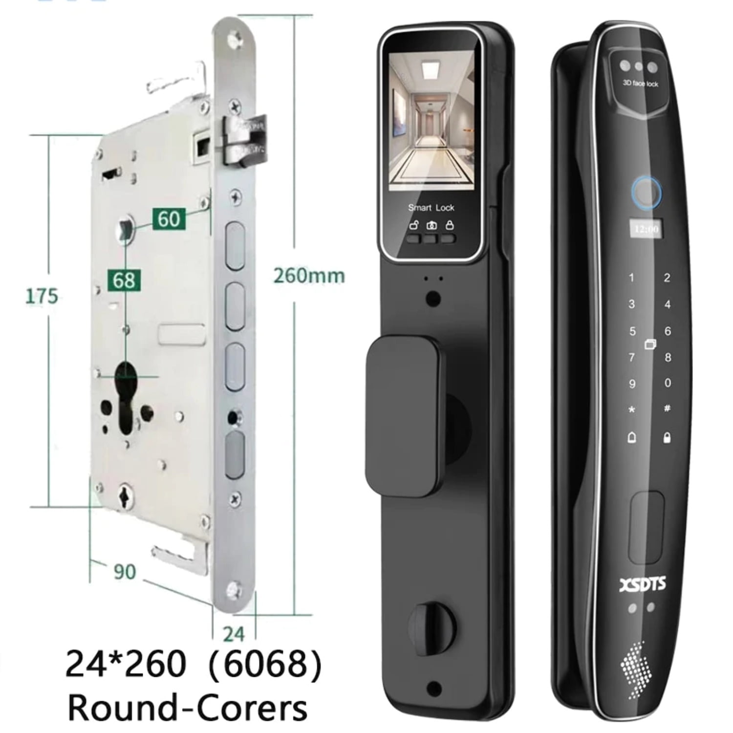 Smart Door Lock Security Camera - Walmart.com