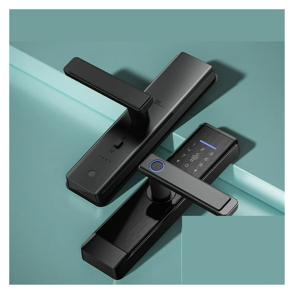 Smart Door Lock Tuya APP Fingerprint Digit Intelligence Electric 5 ...