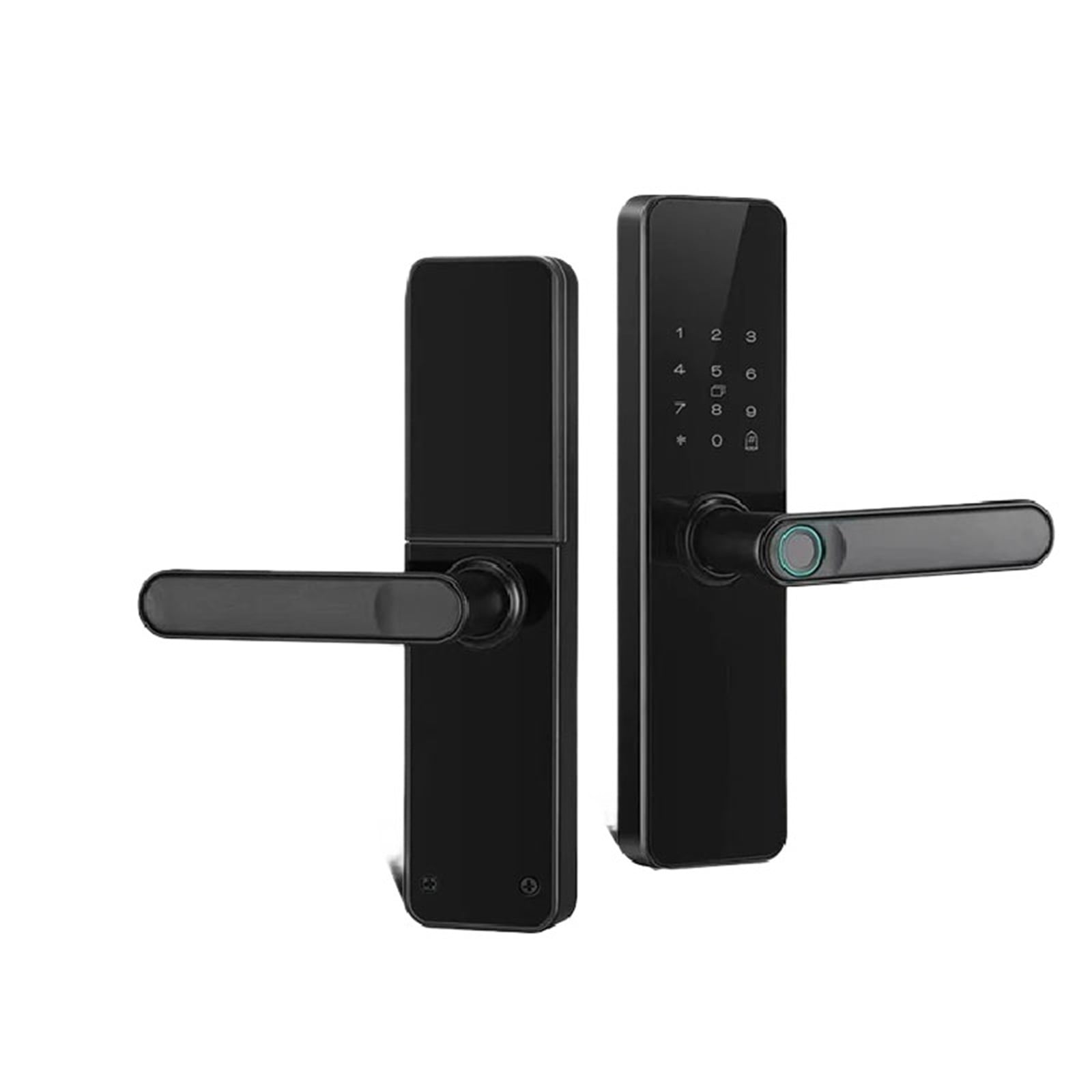 Smart Door Lock With APP Digital Electronic Lock Smart Home Wooden Door ...