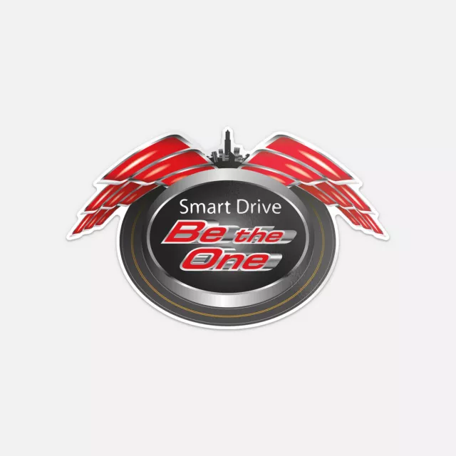 Smart Drive Concept Wings Sticker Phone Decal Water Bottle Stickers Car ...