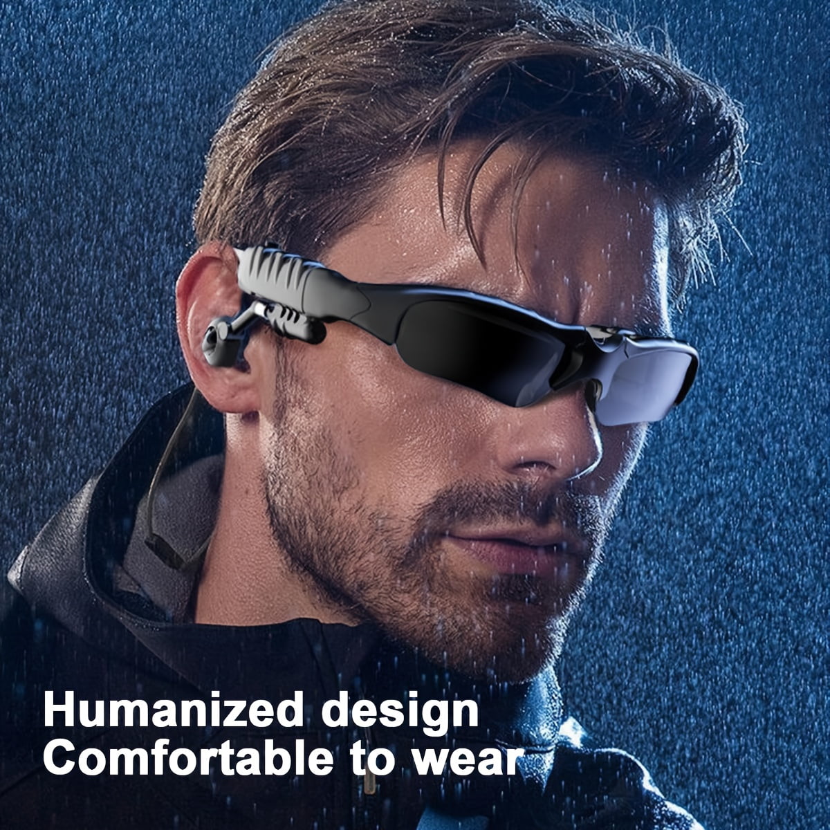 Smart Driving Glasses With Wireless Headphones-music, Call And ...