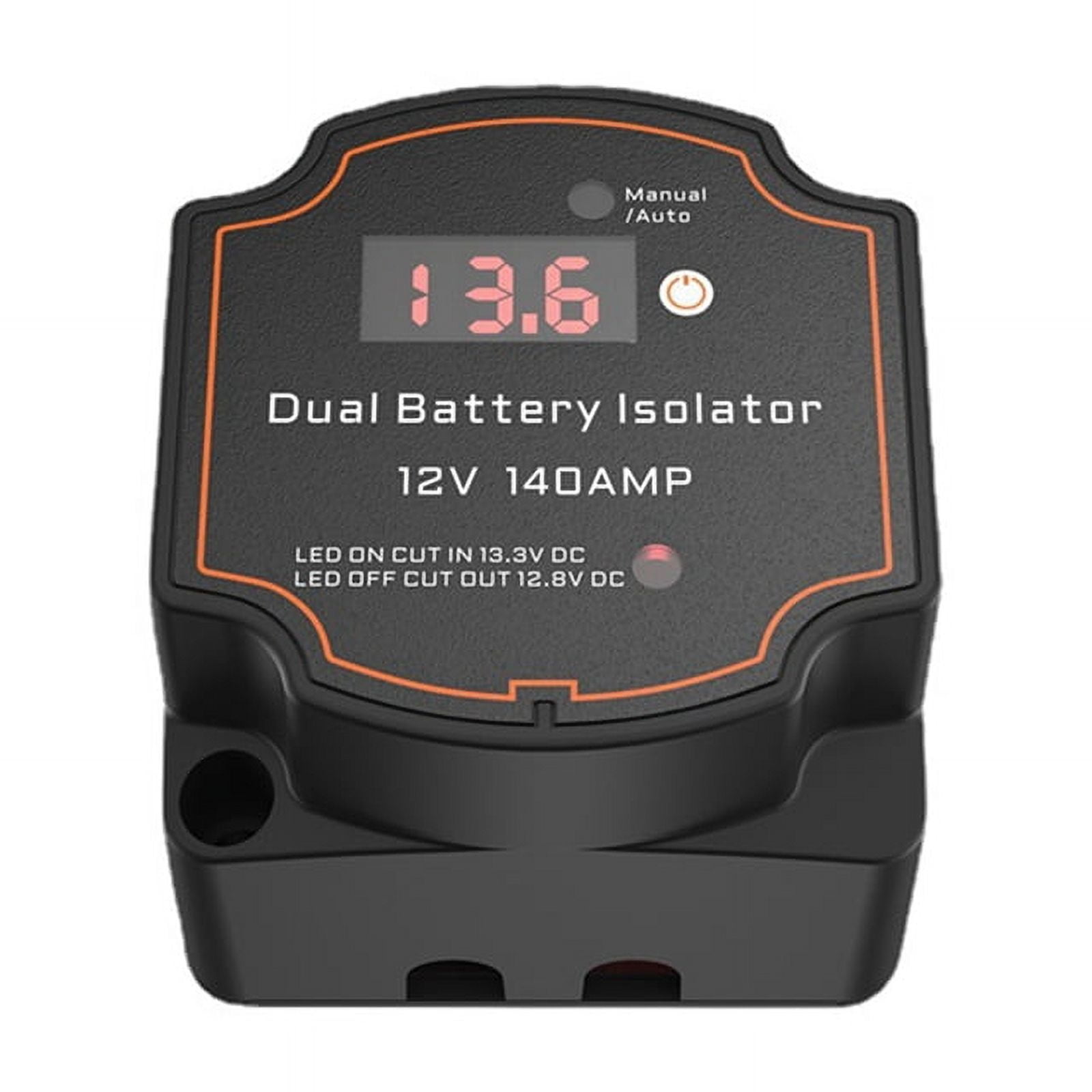 Smart Dual Battery Isolator 12V 140A Digital Voltage Sensitive Relay ...
