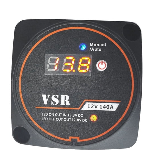 Smart Dual Battery Smart Isolator 12V 140A Digital Voltage Sensitive ...