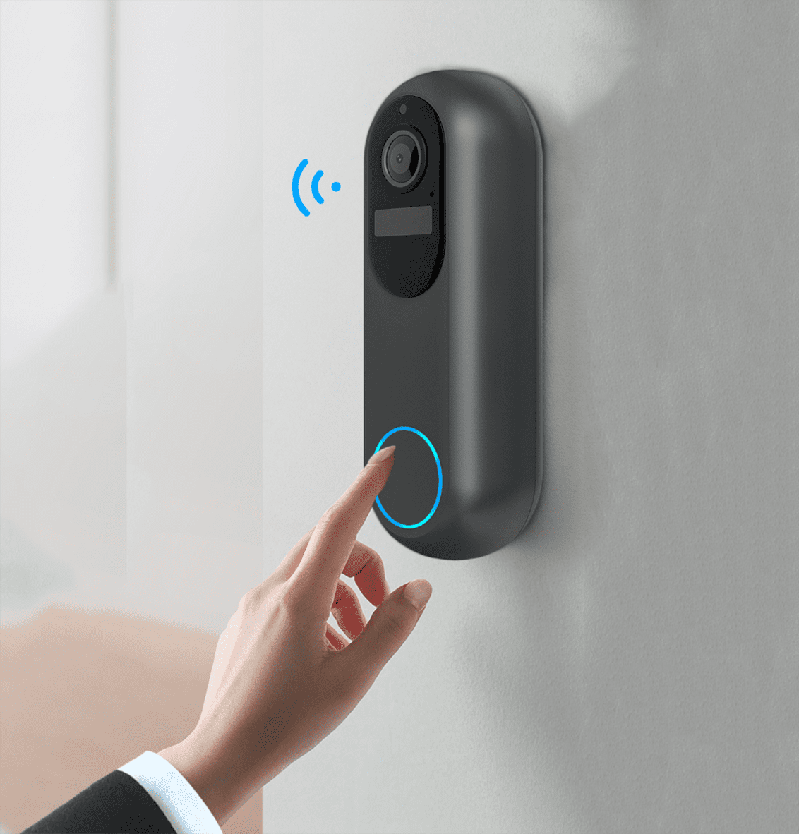 Smart Dual frequency waterproof Video Doorbell Camera Wireless with ...