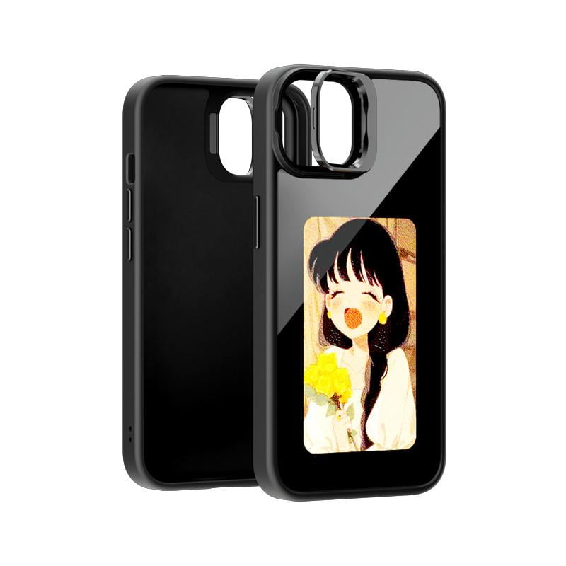 Smart E-Ink Screen Phone Case for iPhone 13/14/15/16 Pro/Pro Max, NFC ...
