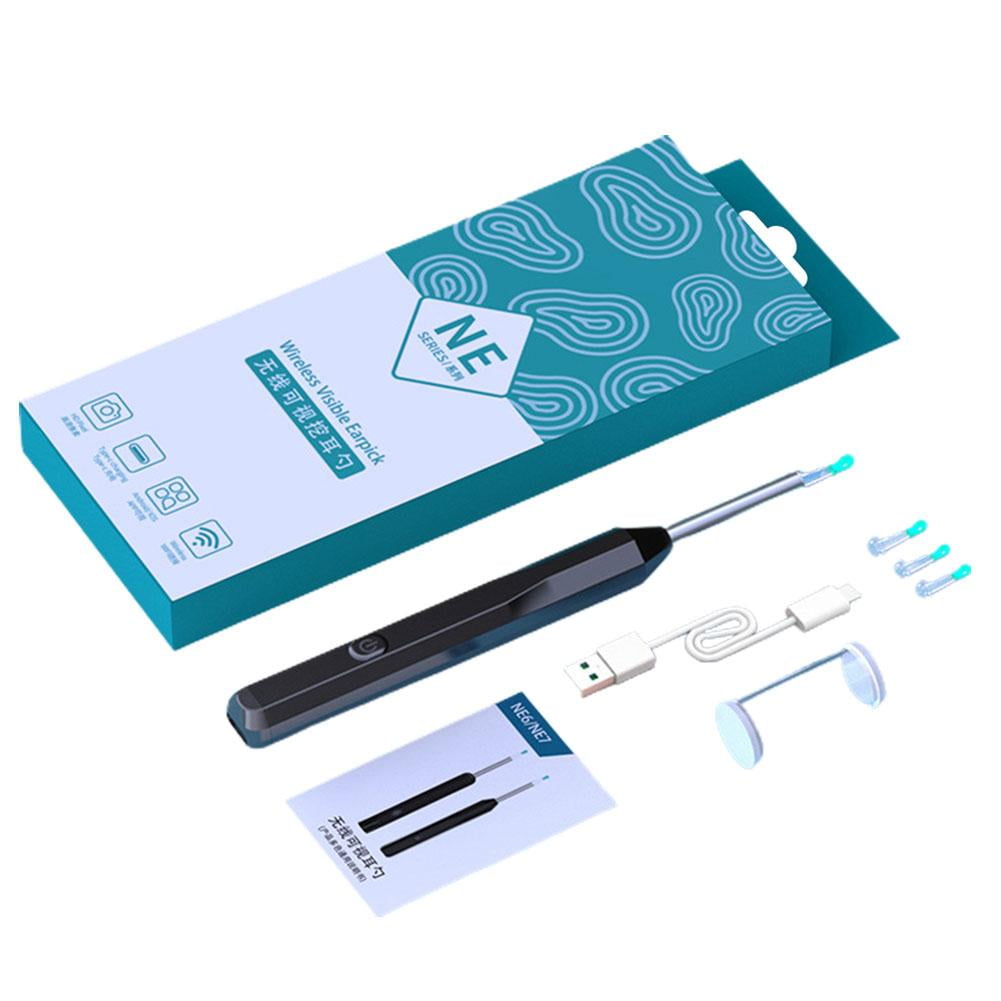 Smart Ear Wax Removal Cleaner Wireless Visual Endoscope Otoscope UK ...