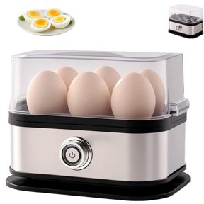 Electric Egg Cooker Auto Shut Off 350W 7 Egg Capacity for Hard Boiled ...