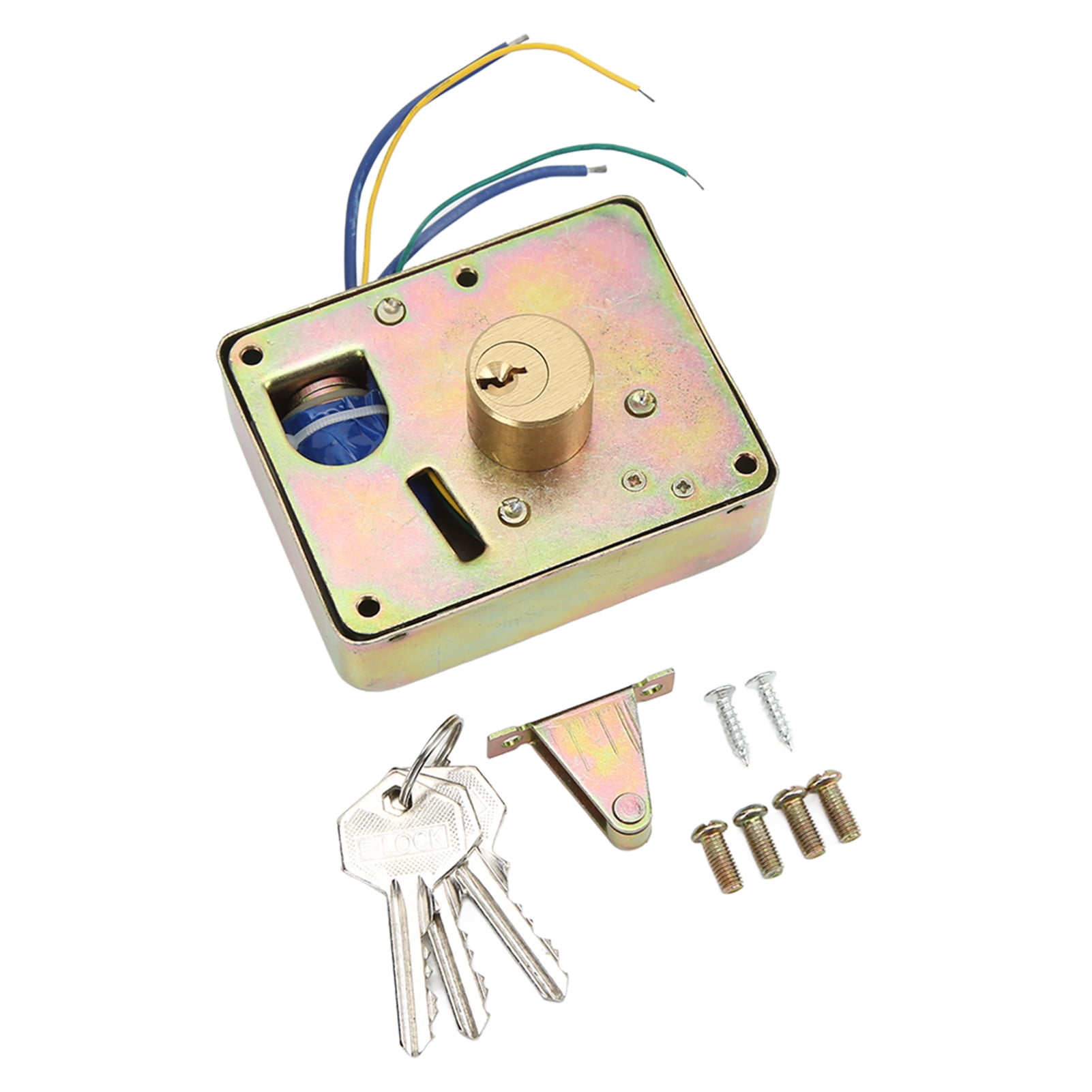 Smart Electric Cabinet Lock, 3-Key System, Left-Open Feature, Secure ...