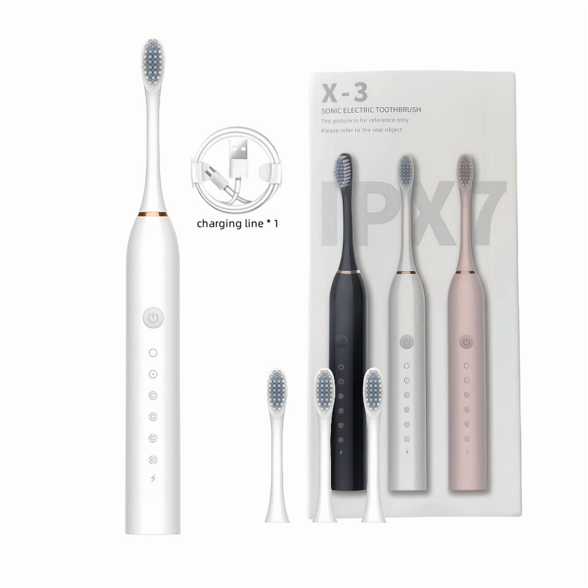Smart Electric Toothbrush With 6 Modes Smart Timer - Effectively Cleans ...