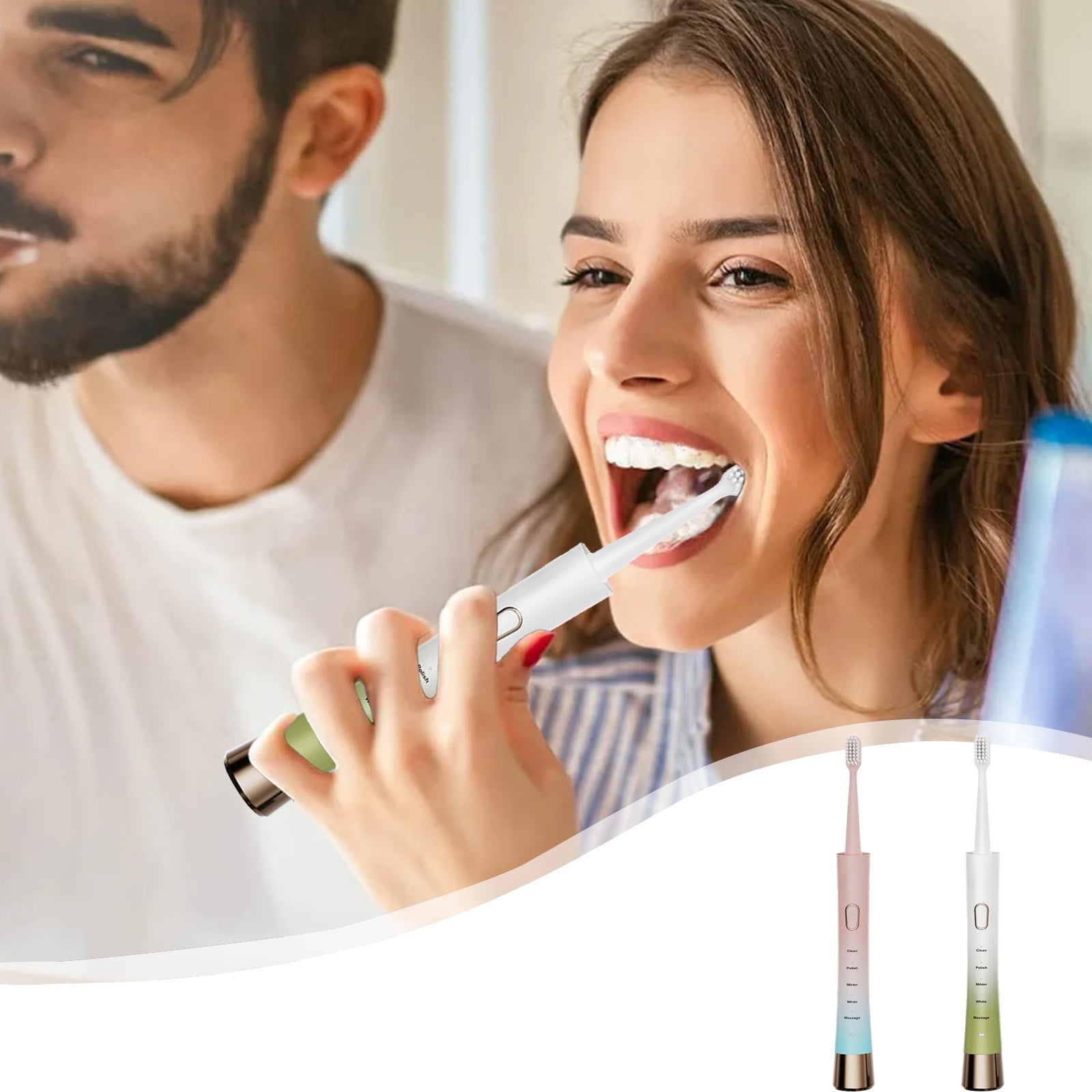 Smart Electric Toothbrush - Gradient Color System | High Frequency ...