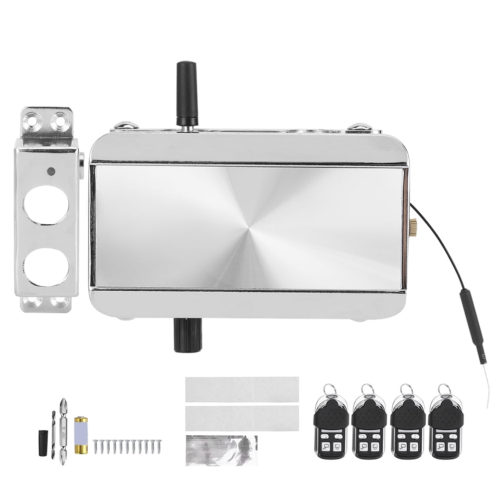 Smart Electronic Door Lock Kit 4 Remote Control Bluetooth Unlock ...