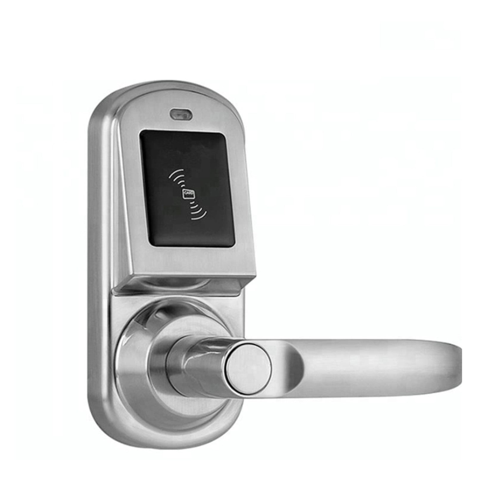 Smart Electronic Lock Mechanical Key IC Card Replace Knob Lock Electric ...