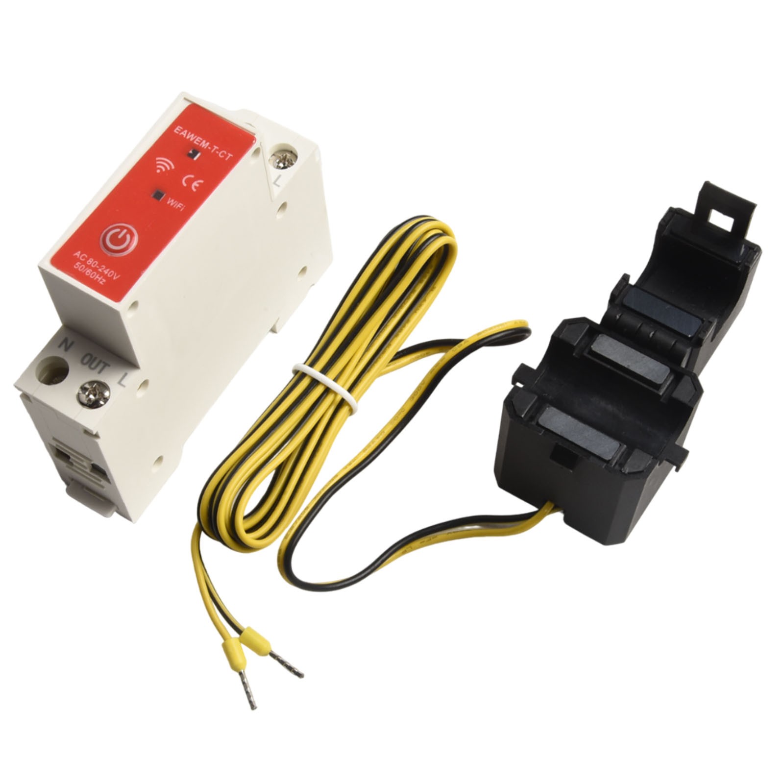 Smart Energy Meter with 63A Clamp for Real Time Monitoring - Walmart.com