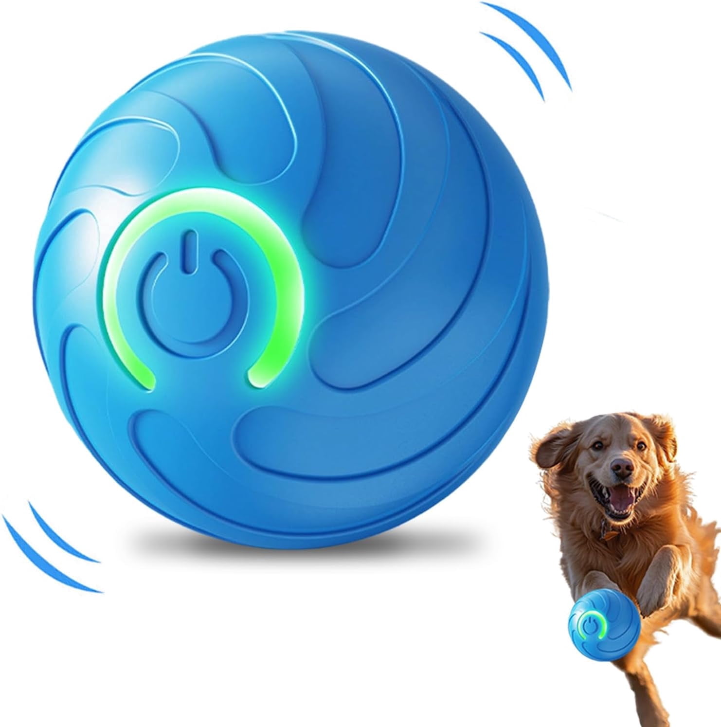 Smart "Erratic-Bounce" Dog Ball (2026 Model), Motion-Activated ...
