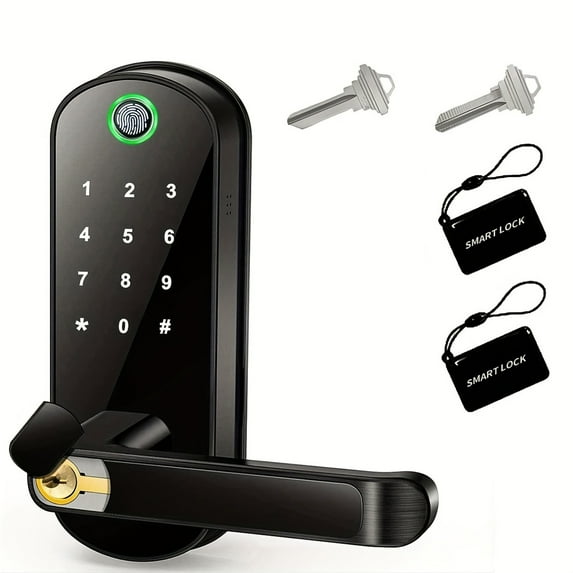 Smart Fingerprint Door Lock App Remote Control Keyless WIFI Digital ...