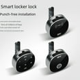 Smart Fingerprint Drawer Lock Bluetooth Password Lock File Cabinet Lock ...