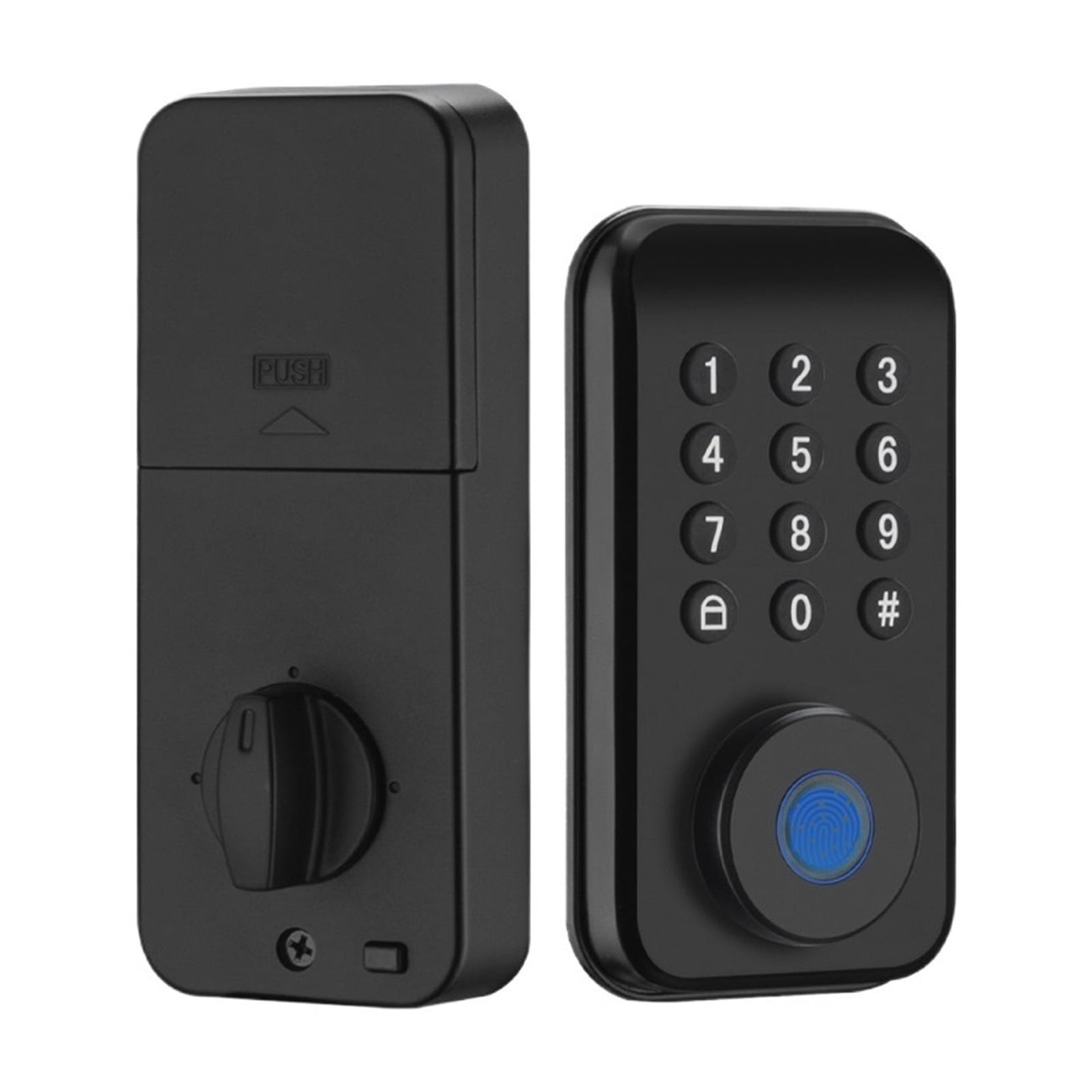 Smart Fingerprint Lock Automatic Lock Key Password - Walmart.com