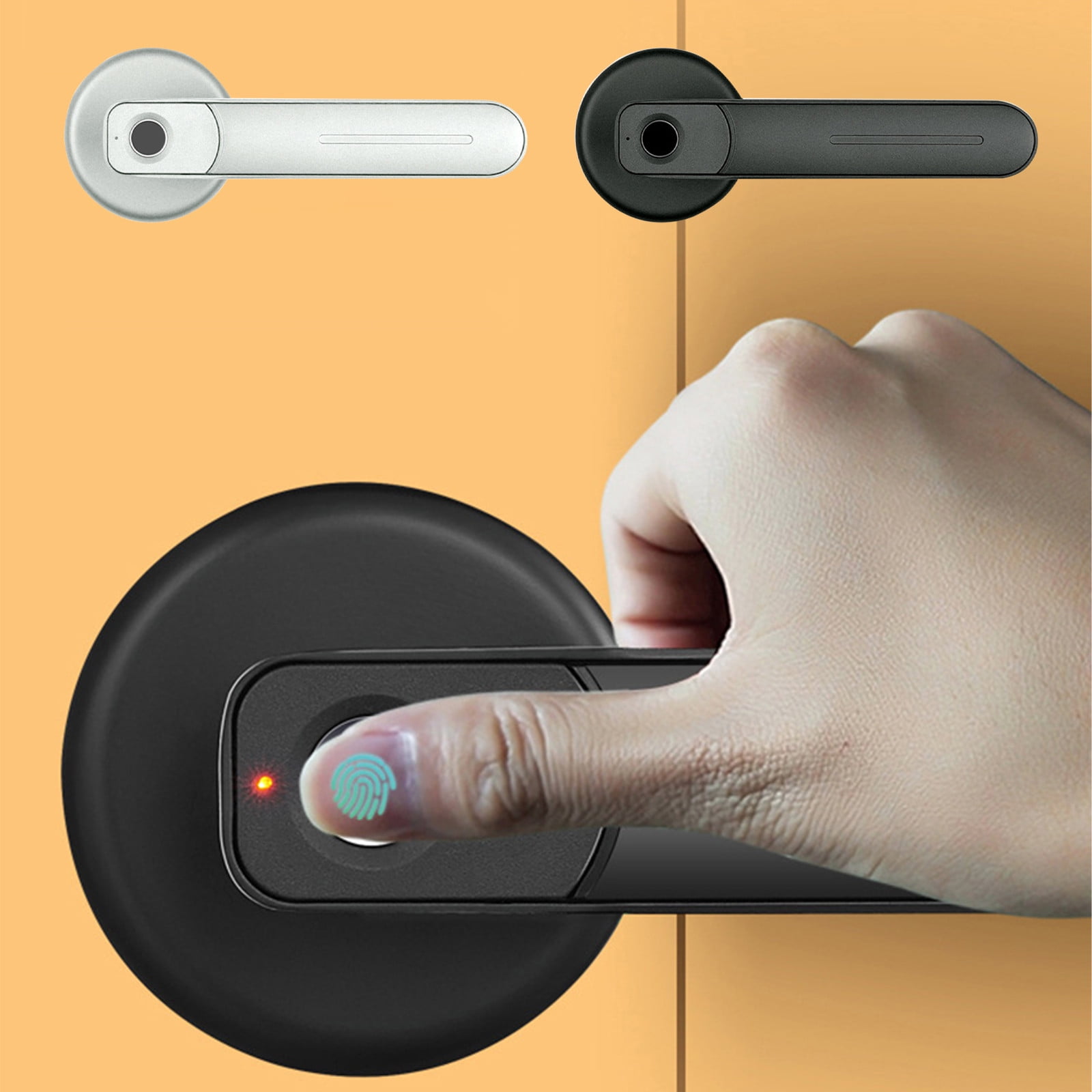 Smart Fingerprint Lock, Keyless Entry Door Lock, Easy Install, Modern ...