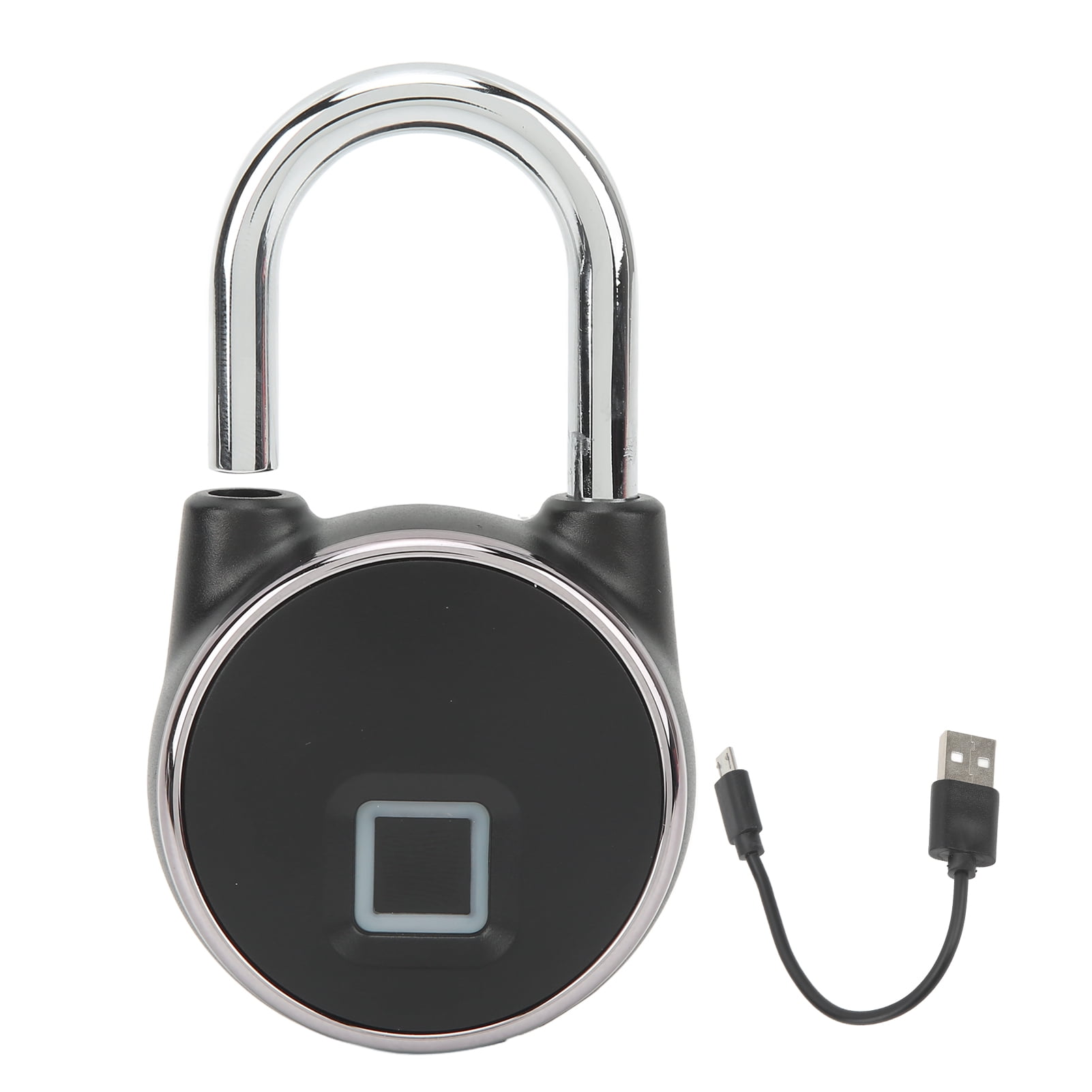 Smart Fingerprint Padlock, Compact & USB-Chargeable, Securely Locks ...