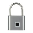 Smart Fingerprint Padlock Warehouse Electronic theft Small Lock Cabinet ...