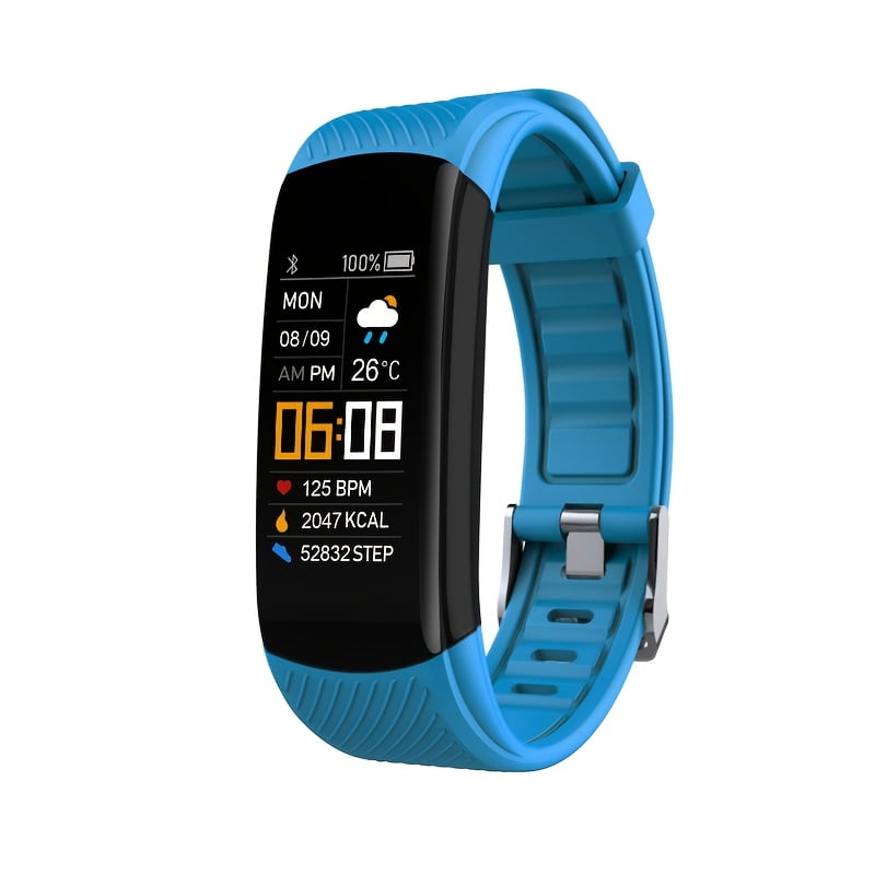 Smart Fitness Band with Step Tracker, Sleep Monitor, Message ...