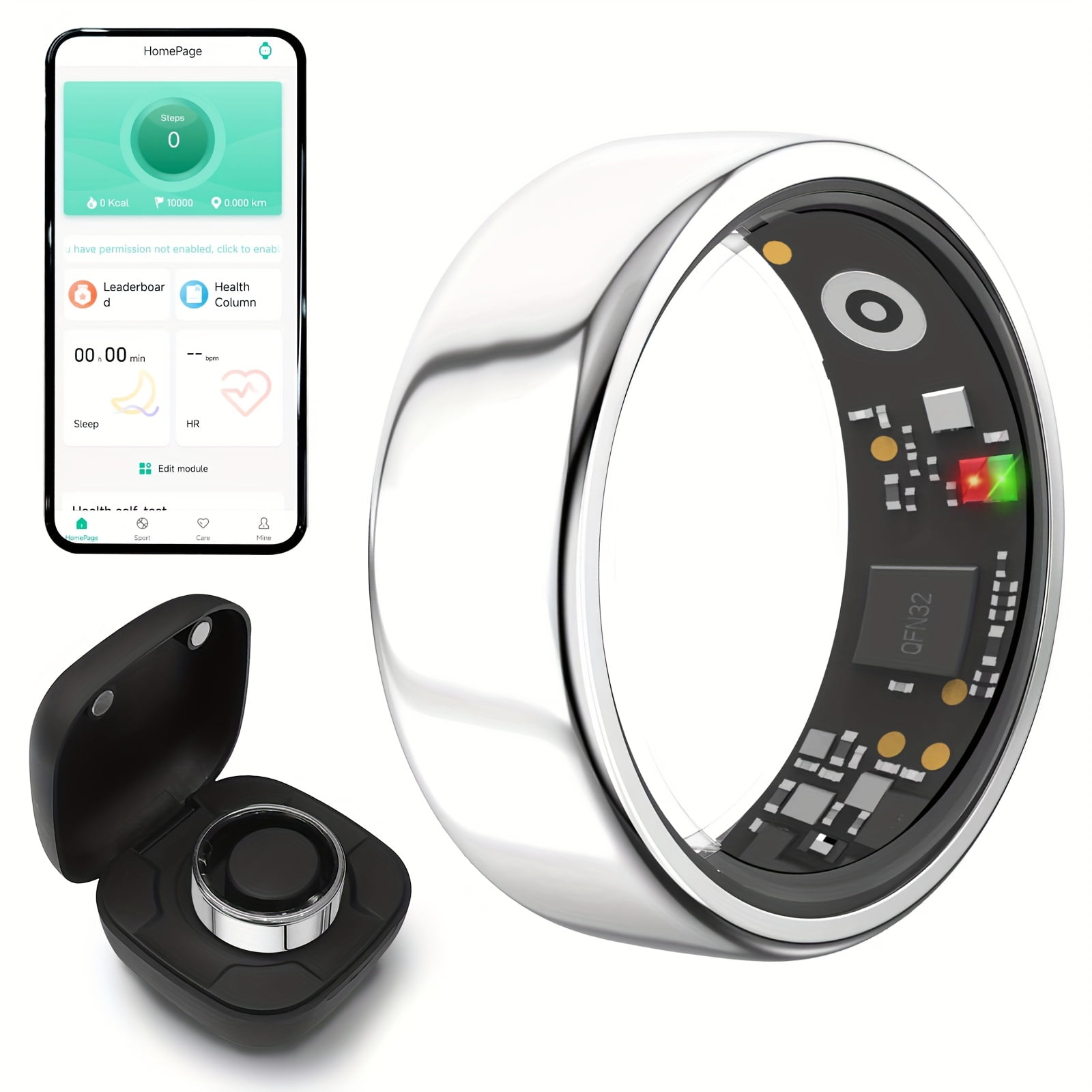 [Smart Fitness Tracker] FANRUINA Smart Ring | Activity And Fitness ...