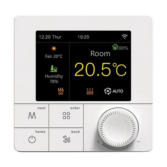 Smart Floor Heating Thermostat, Tuya Warm Underfloor Regulator ...