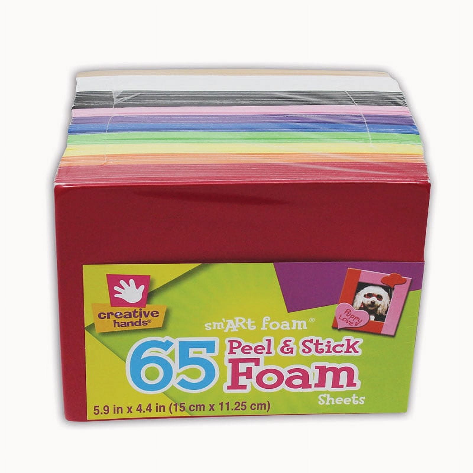 Smart Foam Adhesive Foam Sheets 6 X 4 65 Shts - Walmart.com