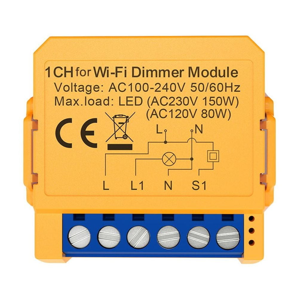 Smart For Wifi Dimming Switch 1/2 Way Dark Box Smart Switch Dimming ...