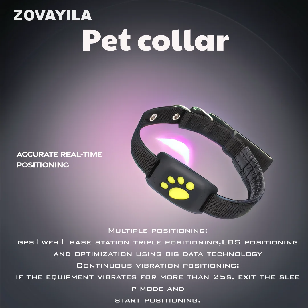Smart GPS Pet Locator Dog and Cat tracker Pet anti-loss tracker Global ...