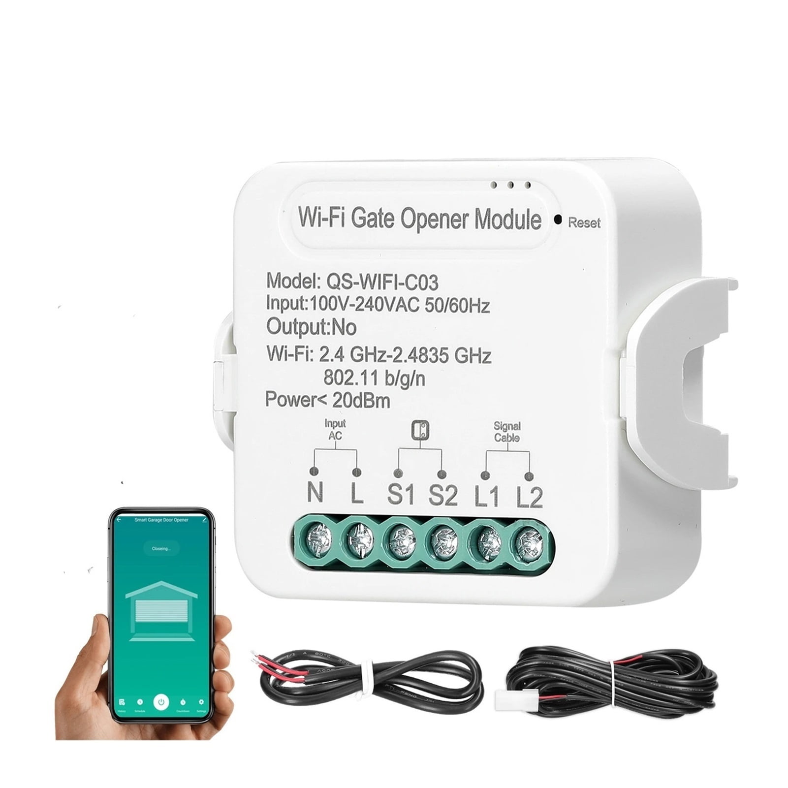 Smart Garage Controller Opener WiFi Universal Garage Door Control ...